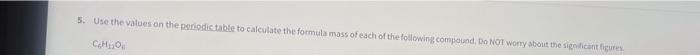Solved C6H12O4 | Chegg.com