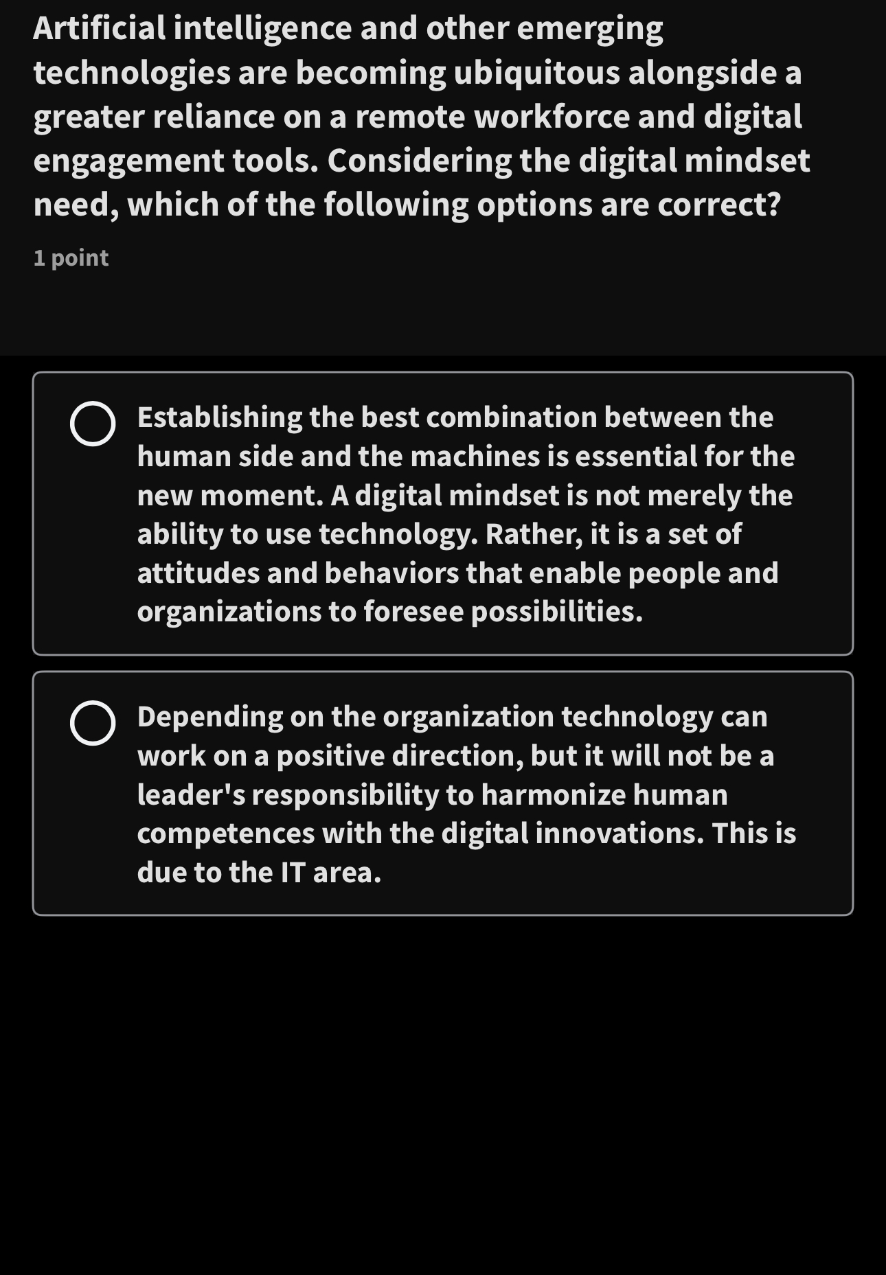 Solved Artificial intelligence and other emerging | Chegg.com