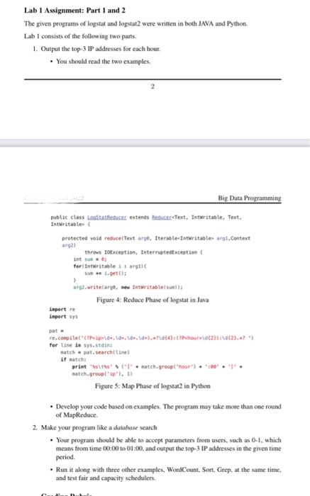 Solved Write A Python Hadoop Based On This Example The