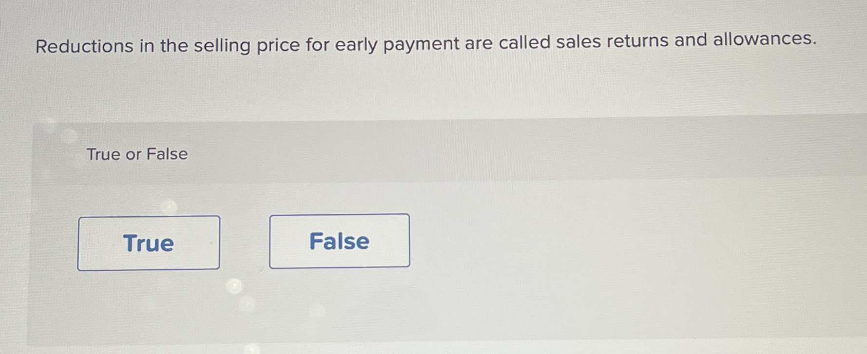 Solved Reductions in the selling price for early payment are | Chegg.com