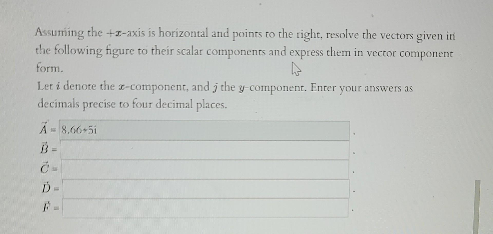 Solved Assuming the +x-axis is horizontal and points to the | Chegg.com
