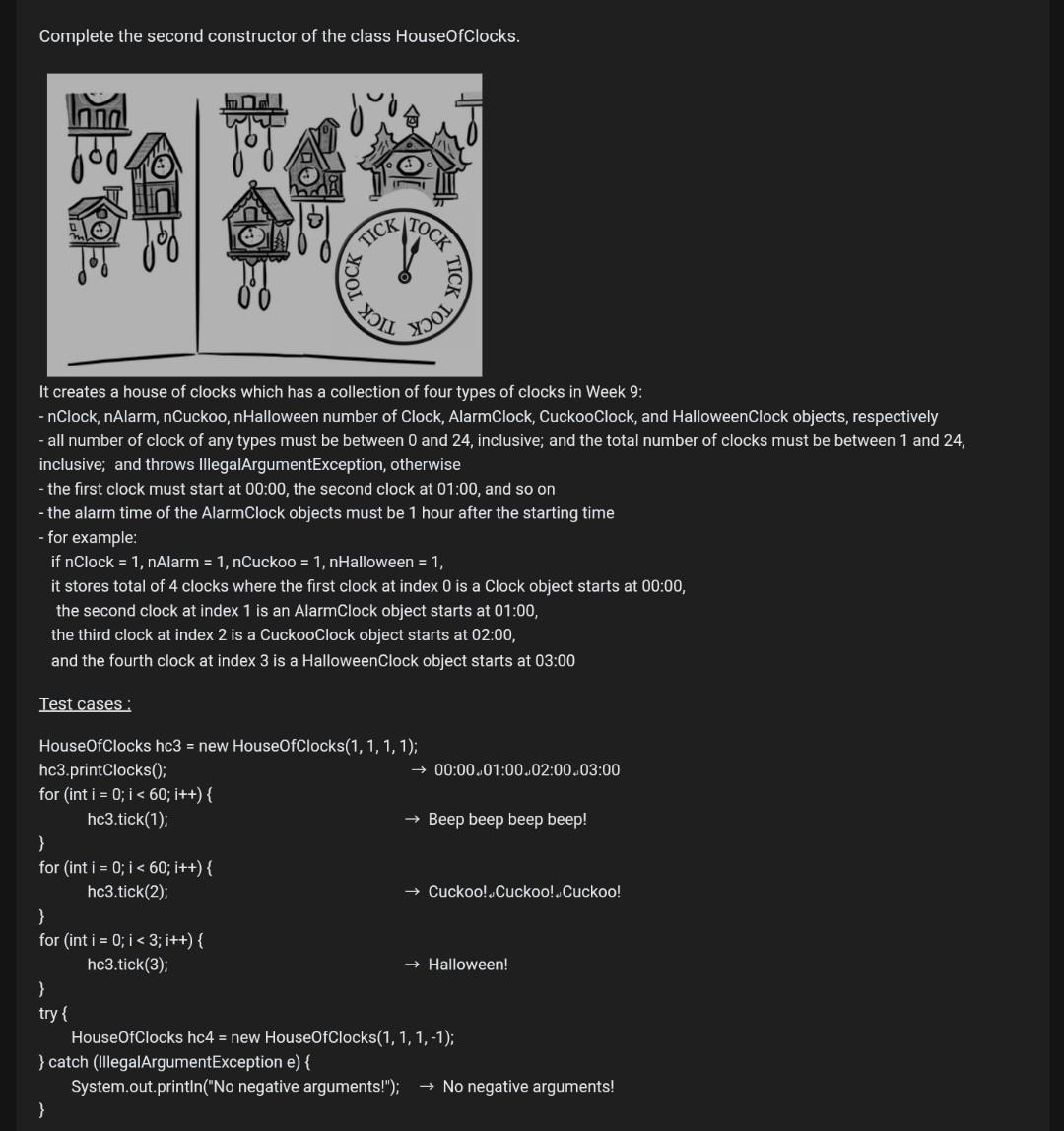 Solved Complete the second constructor of the class | Chegg.com