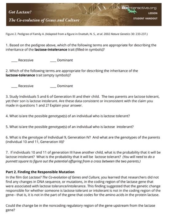 Solved PART 1: Determining the Pattern of Inheritance of | Chegg.com