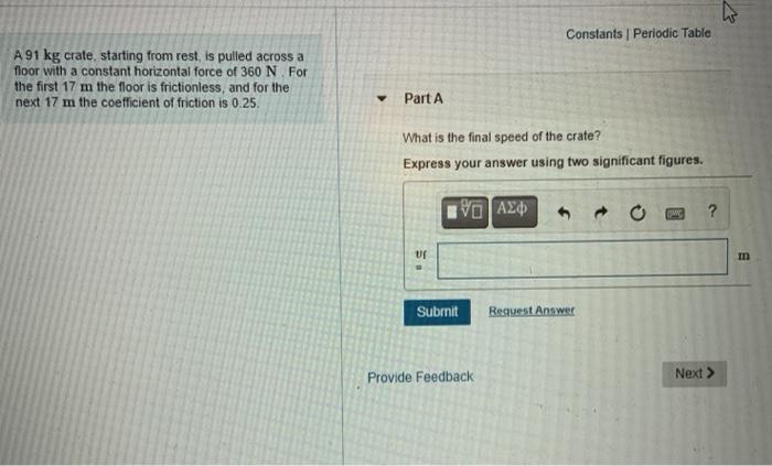 Solved Constants Periodic Table A particle constrained to | Chegg.com