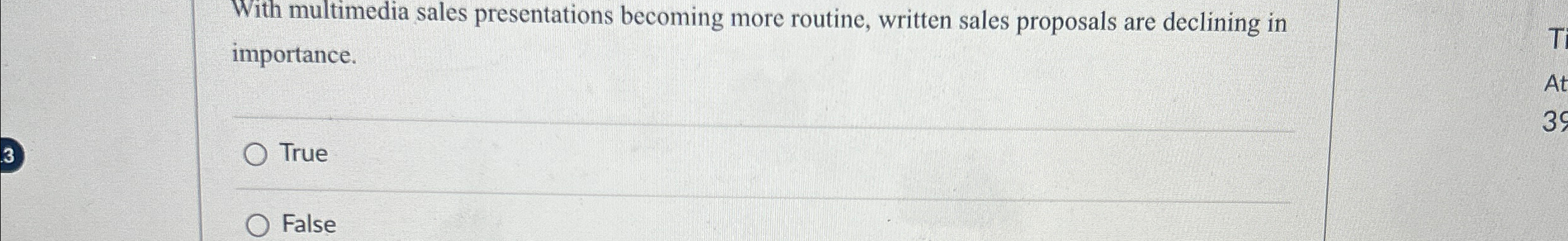 Solved With multimedia sales presentations becoming more | Chegg.com