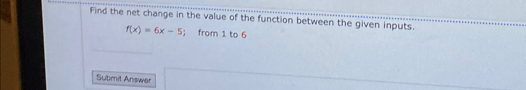 Solved Find the net change in the value of the function | Chegg.com
