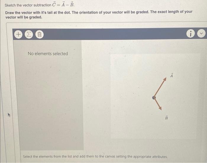Solved Vector A is 2.80 cm long and is 60.0∘ above the | Chegg.com