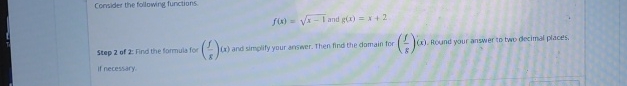 Solved Consider the following functions.f(x)=x-12 ﻿and | Chegg.com