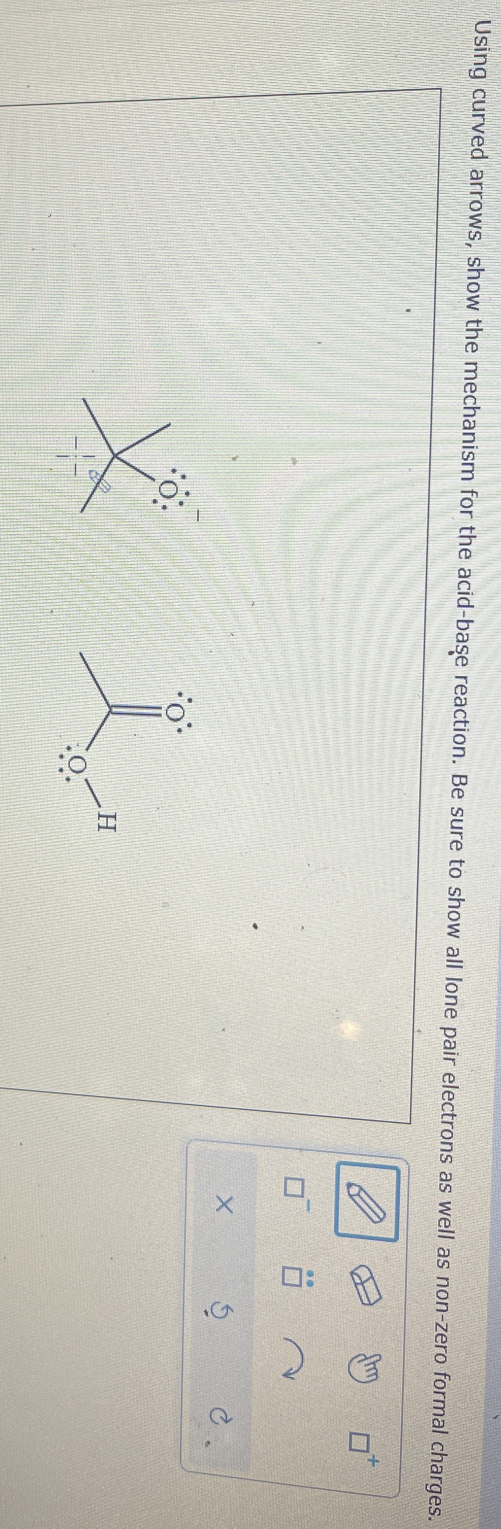 Solved Using curved arrows, show the mechanism for the | Chegg.com
