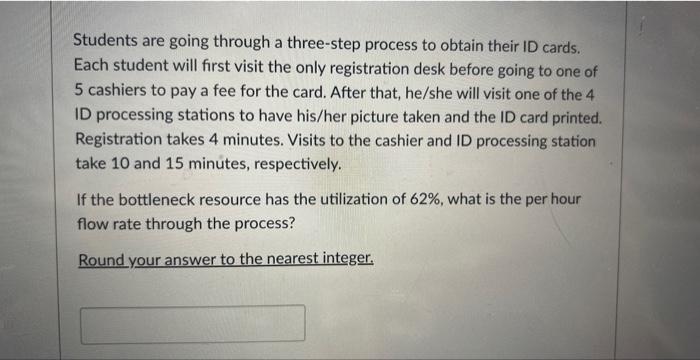 Solved Each job candidate goes through three activities | Chegg.com