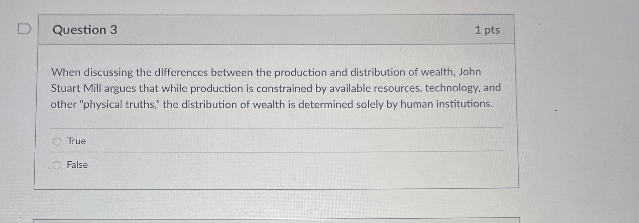Solved Question 3When discussing the differences between the | Chegg.com