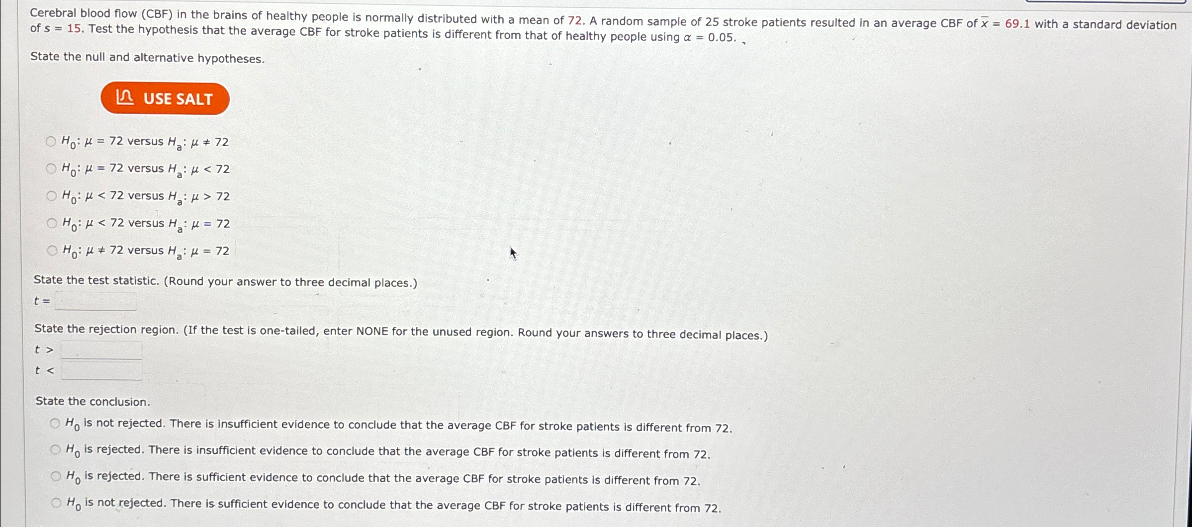 Solved Cerebral blood flow (CBF) ﻿in the brains of healthy | Chegg.com