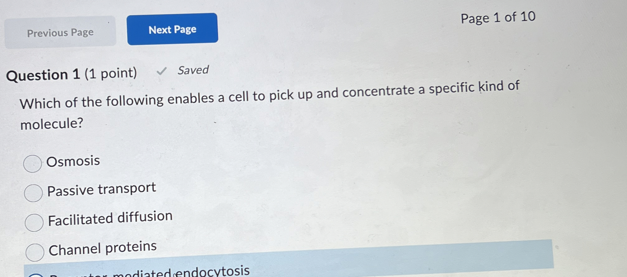 Solved Question 1 (1 ﻿point)Which of the following enables a | Chegg.com
