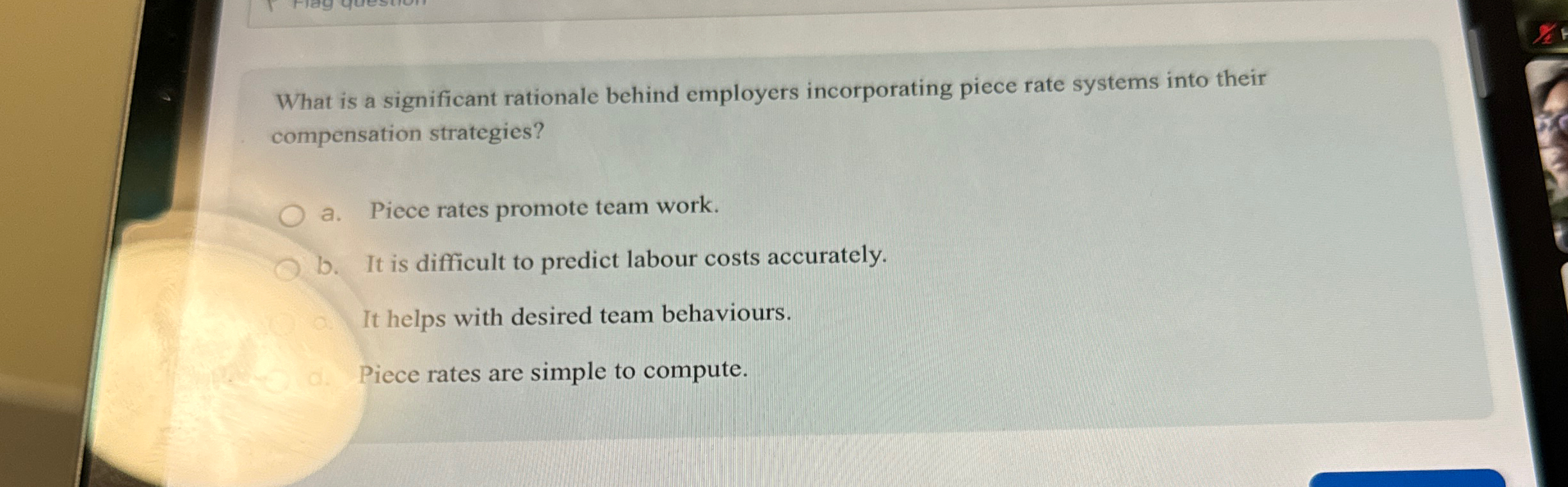 Solved What is a significant rationale behind employers | Chegg.com