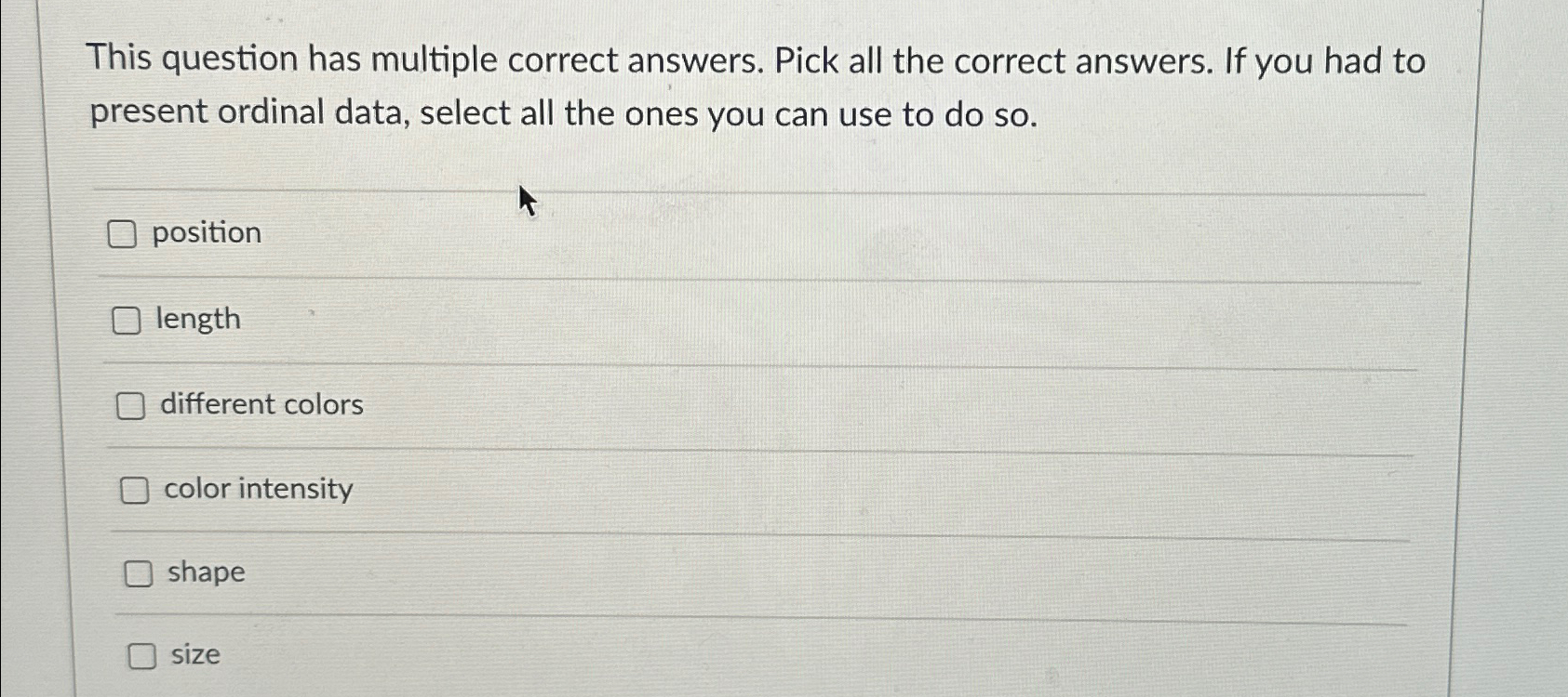 Solved This question has multiple correct answers. Pick all | Chegg.com