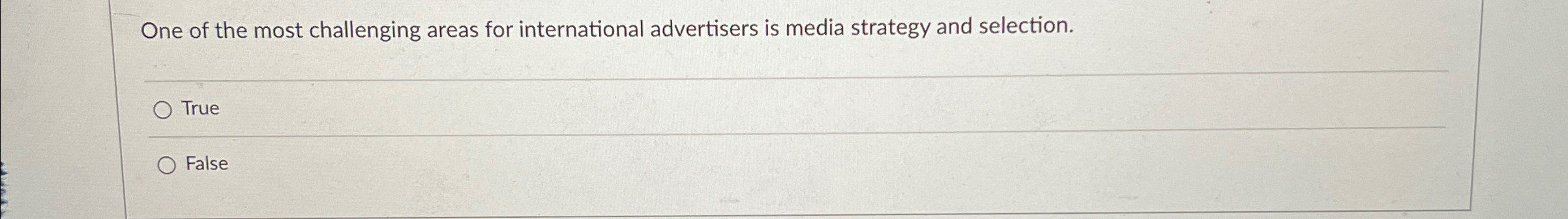 Solved One of the most challenging areas for international | Chegg.com