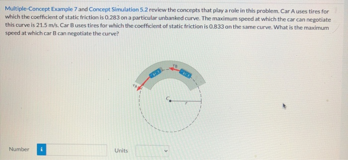 Solved Multiple-Concept Example 7 and Concept Simulation 5.2 | Chegg.com