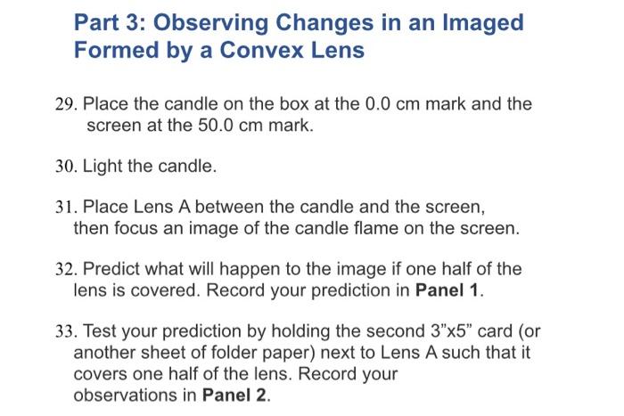 Solved Panel 1: Prediction for Image Appearance While half | Chegg.com