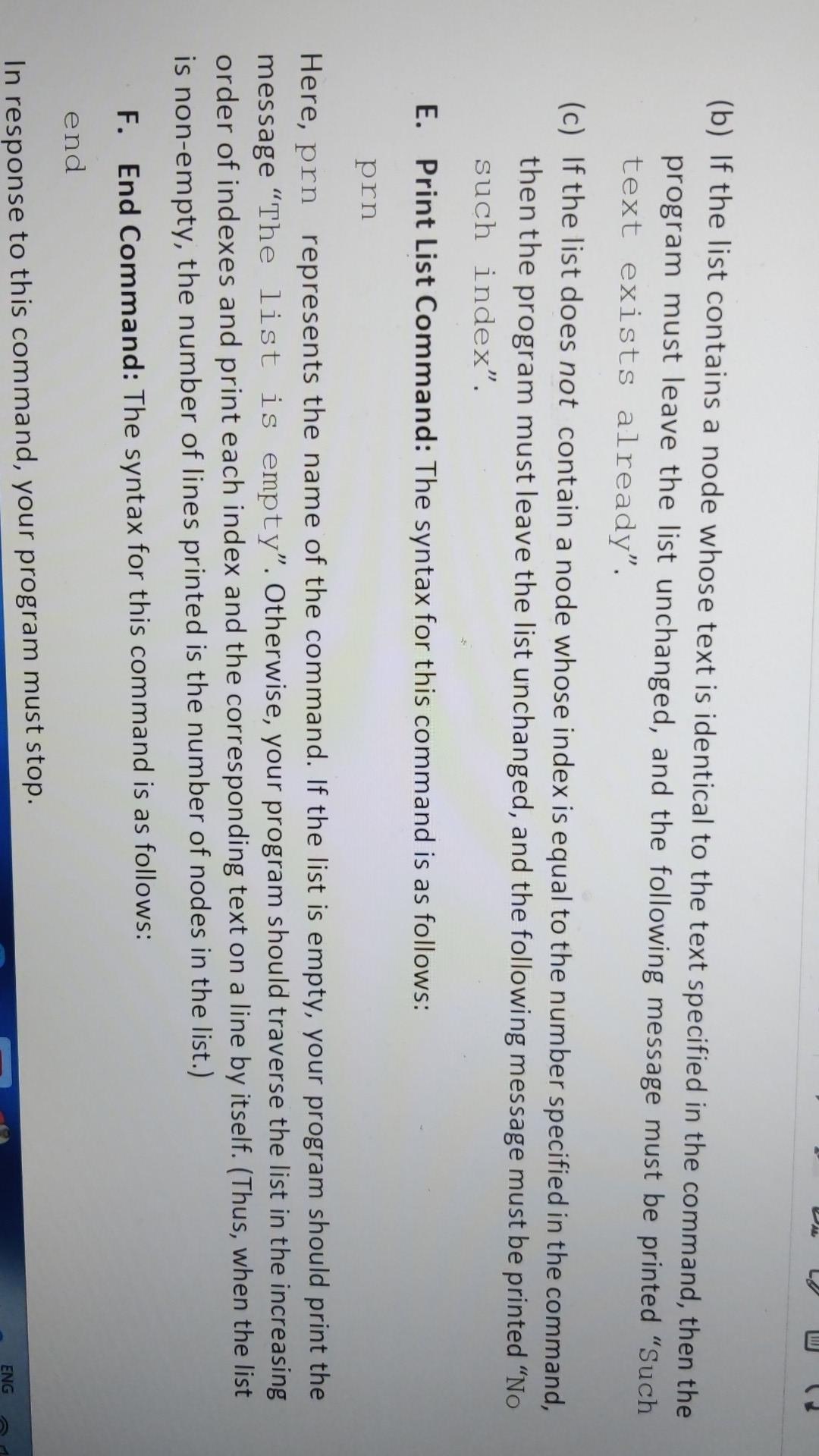 Solved You are required to write an interactive C program | Chegg.com