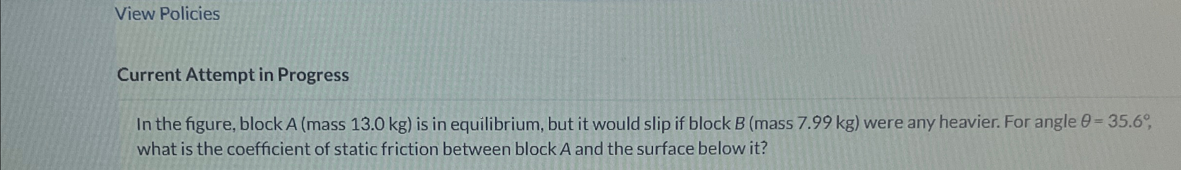 Solved View PoliciesCurrent Attempt in ProgressIn the | Chegg.com