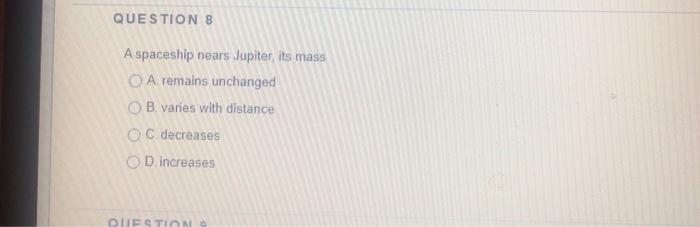 Solved QUESTION 9 What is the weight of a 60 kg person? A 60 | Chegg.com