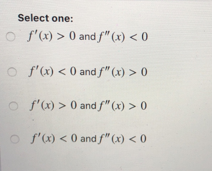 Solved Consider The Function Represented In The Table Below 5189