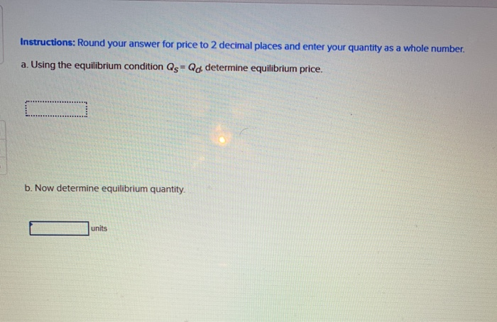 Solved ADVANCED ANALYSIS Assume that demand for a commodity | Chegg.com