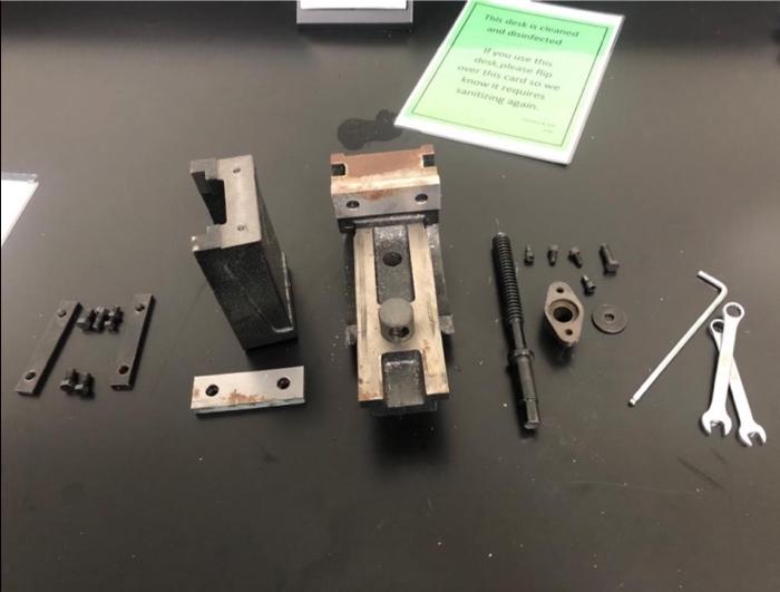 Solved procedure of how to disassemble and assemble | Chegg.com