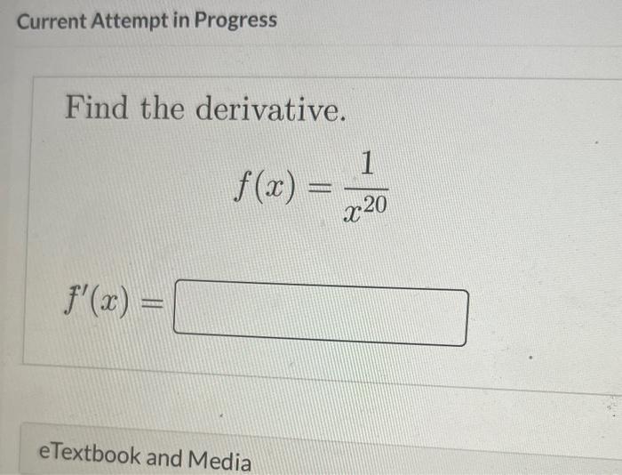 Solved Find the derivative of the given function. y=x11/5 | Chegg.com
