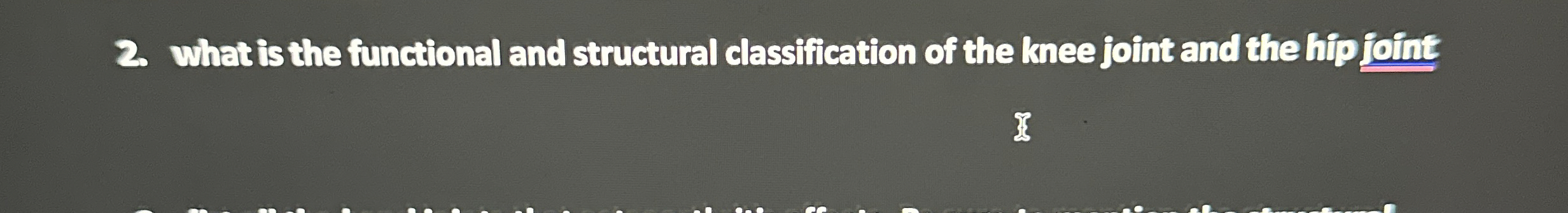 Solved What is the functional and structural classification | Chegg.com