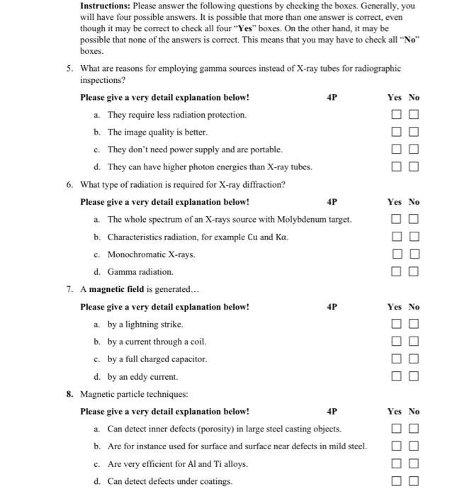 Solved Instructions: Please answer the following questions | Chegg.com