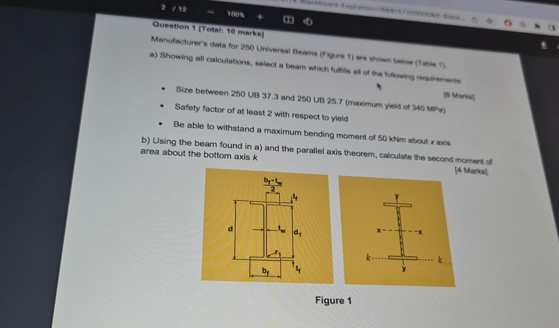 Solved Question 1 [Total: 10 marks] Manufacturer's data for | Chegg.com