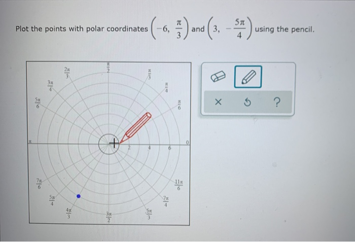 Solved Plot the points with polar coordinates Plot the | Chegg.com