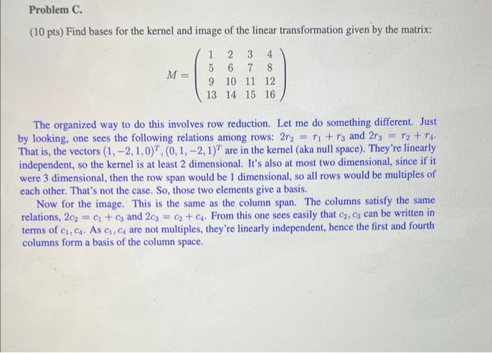 Solved Problem B. (2pts) Compute | Chegg.com