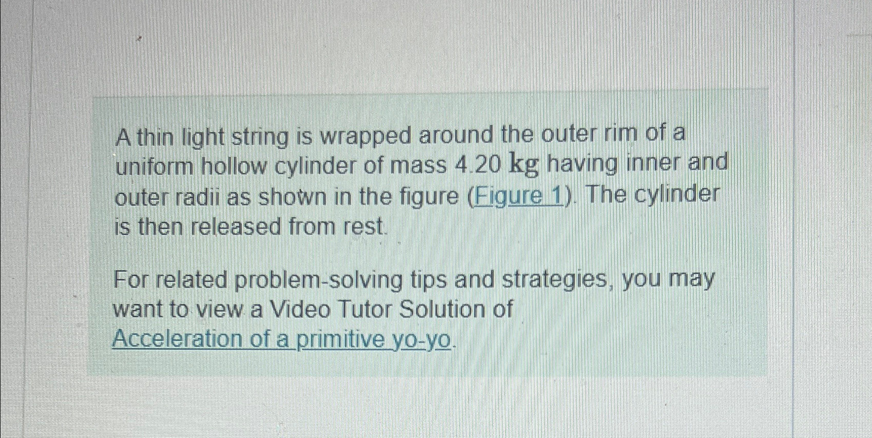 A thin light string is wrapped around the outer rim | Chegg.com