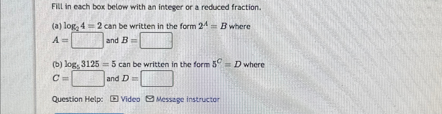 Solved Fill in each box below with an integer or a reduced | Chegg.com