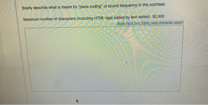 Solved Briefly describe what is meant by "place coding" of | Chegg.com