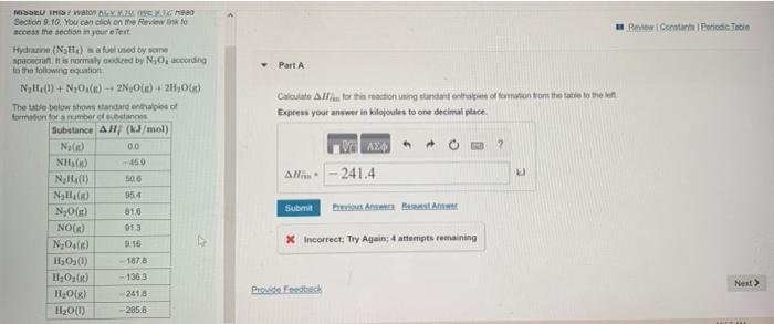 Solved Pastew Constanta Periodic Table Part A Calculate | Chegg.com