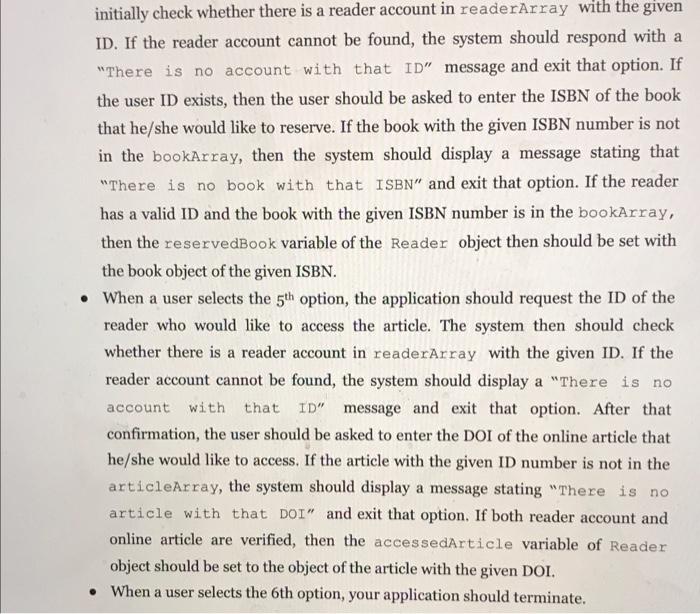 Solved This semester you will be implementing a Library | Chegg.com