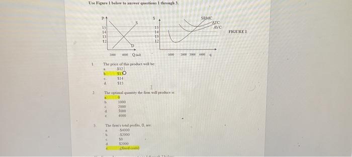 Solved Use Figure 1 below to answer questions 1 through 3. | Chegg.com