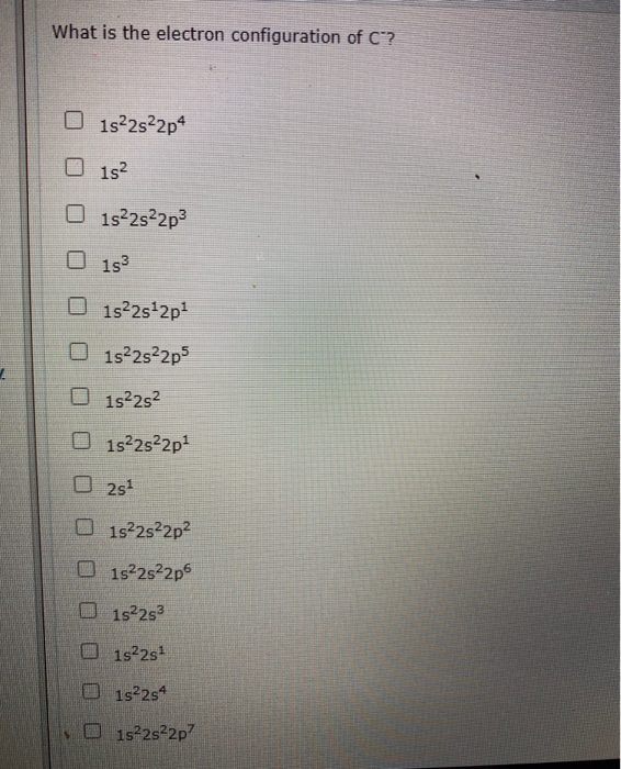 Solved CO1T0100729 What is the electron configuration of pt? | Chegg.com