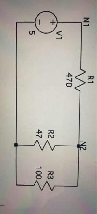 Solved find voltage and current for R1,R2 and R3 using KVL | Chegg.com