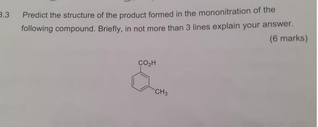 Solved The methyl group is the activator and will control | Chegg.com