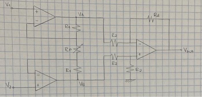 Solved Determine the output voltage of the circuit, | Chegg.com