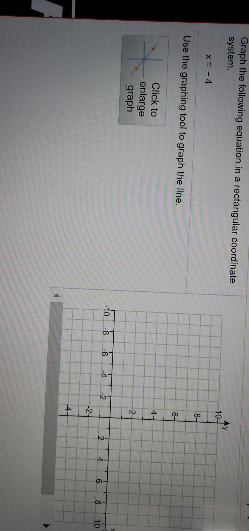 Solved Graph the following equation in a rectangular | Chegg.com