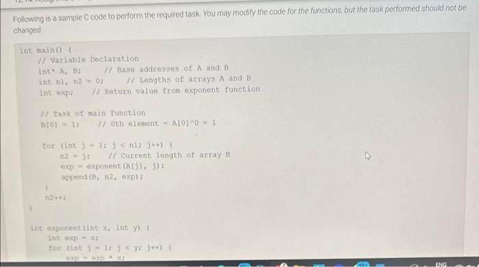 Solved Given an artay of at least one integer, write a | Chegg.com