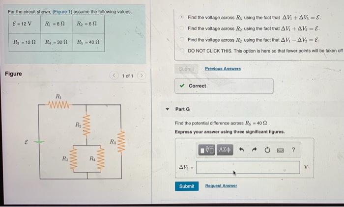 Solved For the circuit shown. (Figure 1) assume the | Chegg.com