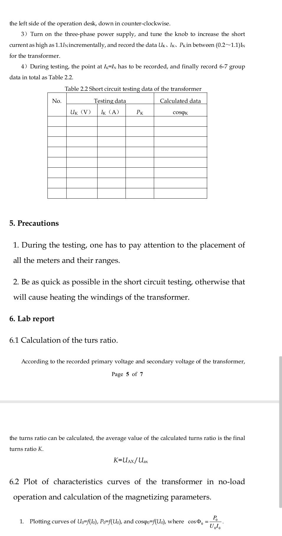 EXP2 - Single-Phase Transformer 1. OBJECTIVE The | Chegg.com
