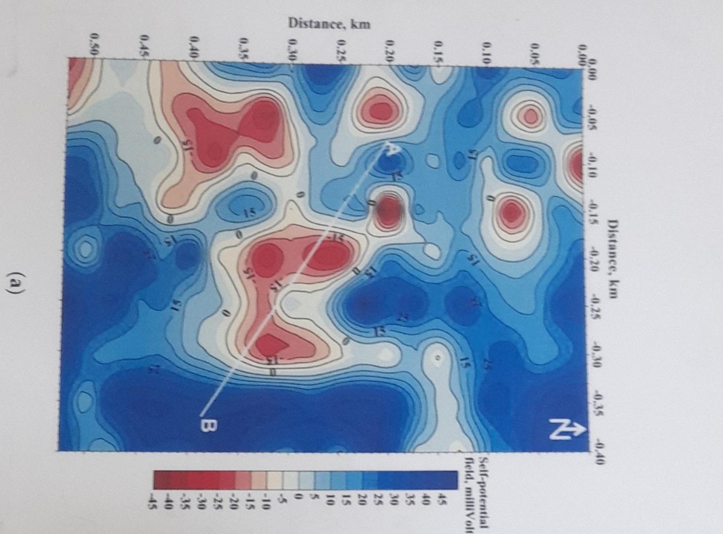 Solved Contour this SP map and then comment. Make a | Chegg.com