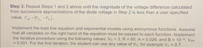 One numerical method for calculating the solution to | Chegg.com